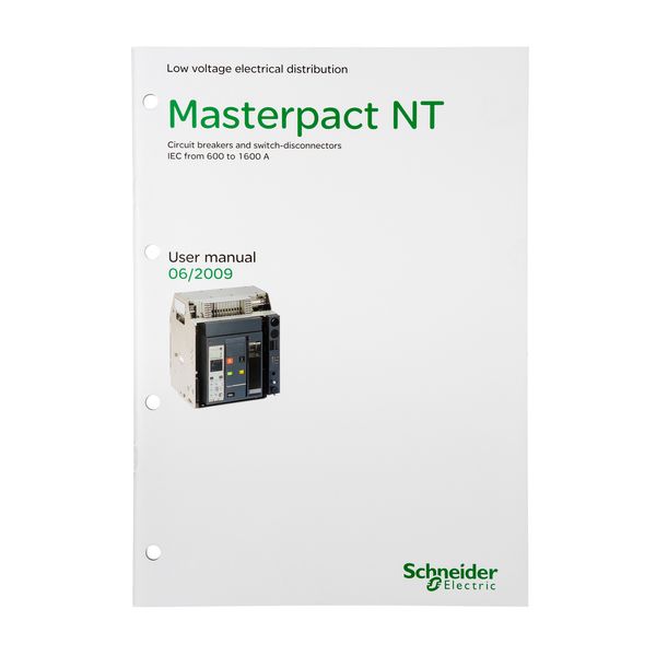 GEBRUIKSAANWIJZING MASTERPACT NT (EN) – IL Components