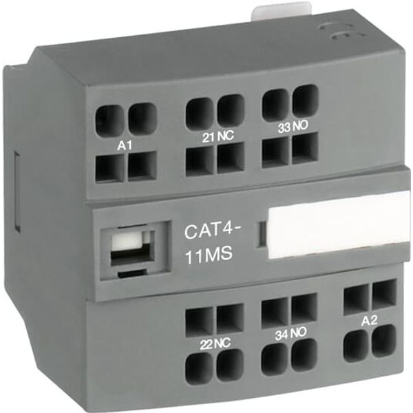 CAT4-11MS Auxiliary Contact / Coil Terminal Block – IL Components